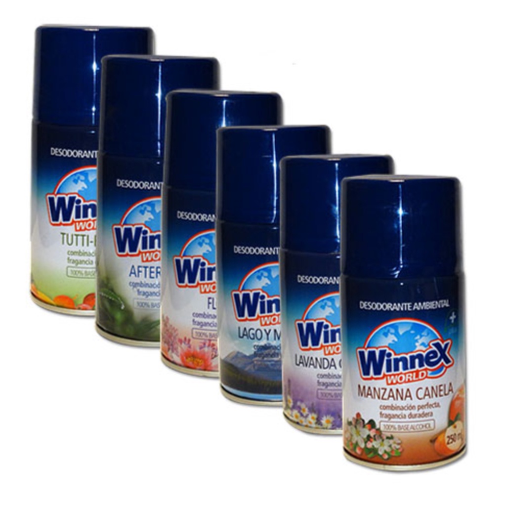 RECARGA DESODORANTE AMBIENTAL WINNEX 250 ML AROMAS – nuevoaireweb