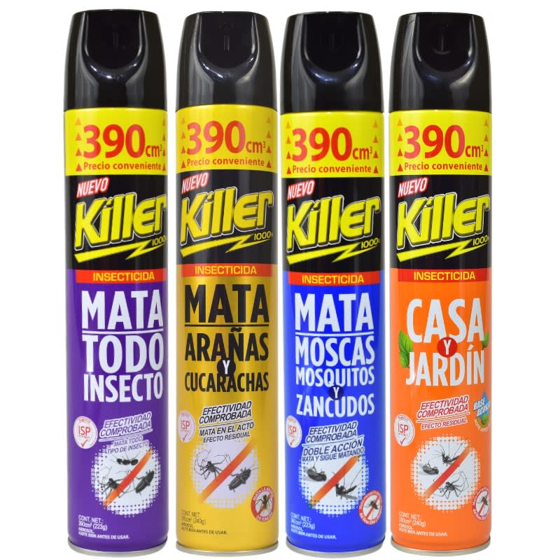 INSECTICIDA AEROSOL KILLER – nuevoaireweb